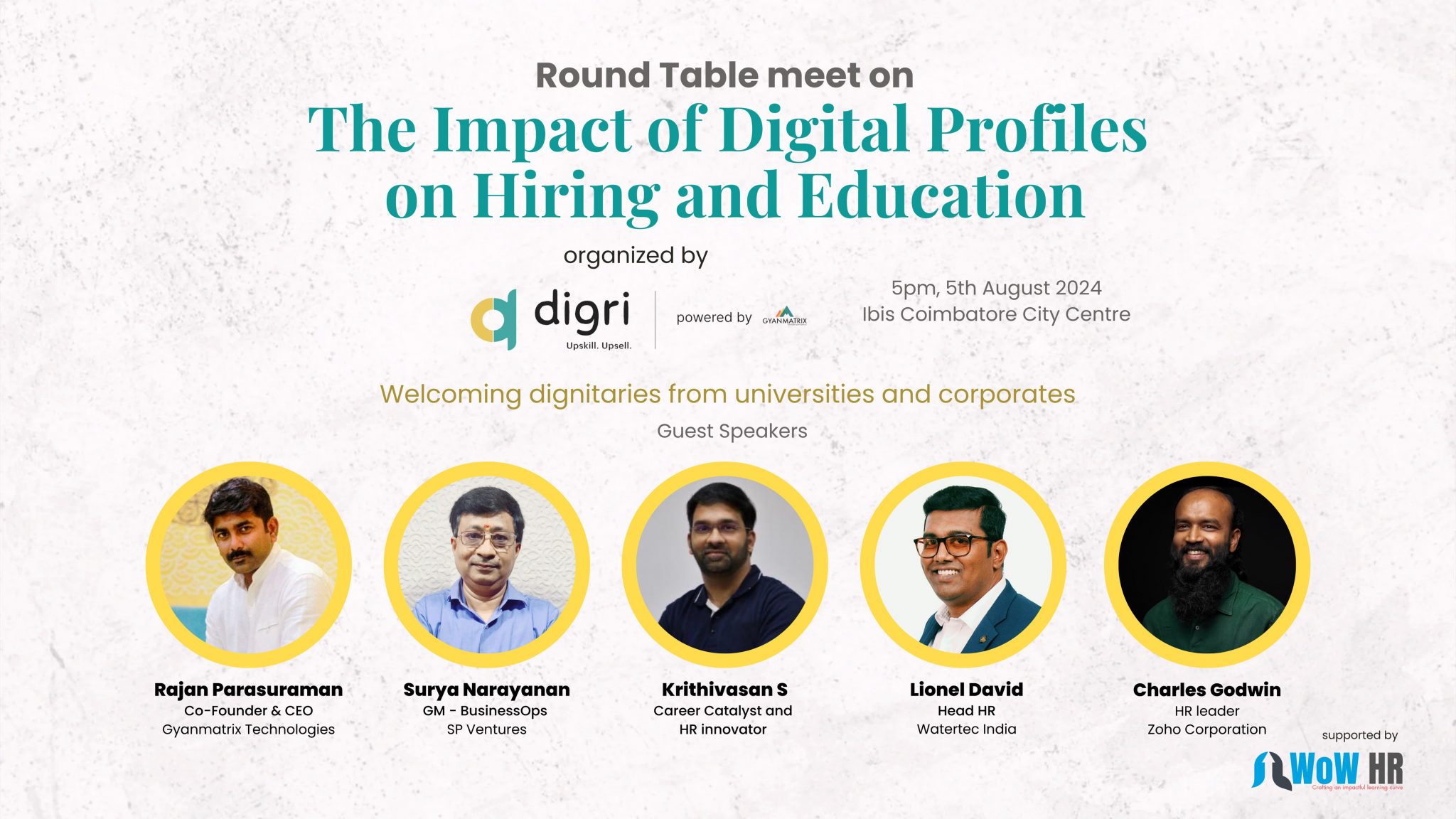 Impact of Digital Profiles on Hiring & Education: Event Recap